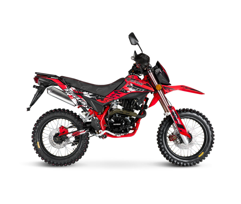 Moto Shineray Steeler 250cc Año 2025 Color Ne/ Ro 0 Km – Casa Exito